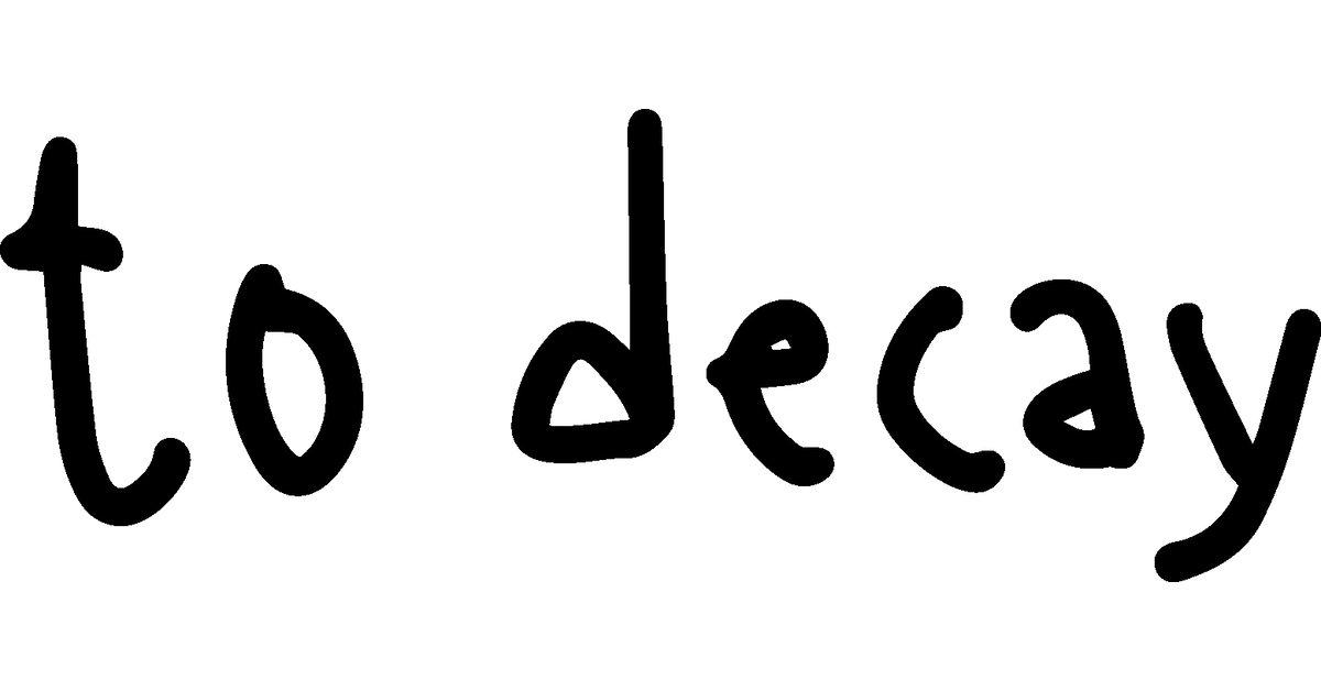 Watercolor Posters – to decay